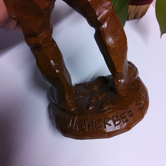 Red Mill Mfg. | Accents | Wetherbee Red Mill Mfg Fisherman Carved Resin ...